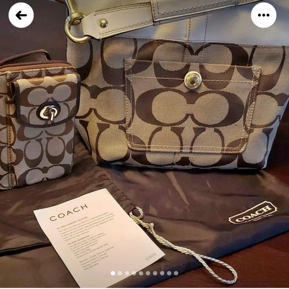 Coach | Bags | Rare And Unique Coach Shoulder Bag Wallet | Poshmark
